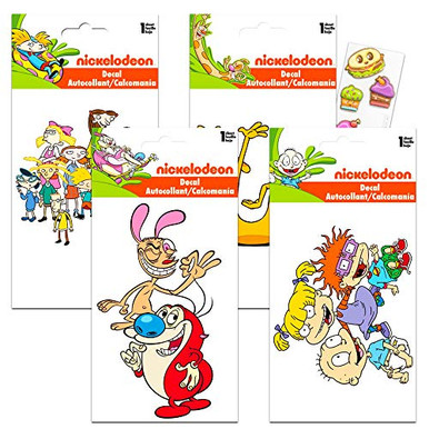 Retro Nickelodeon Decals for Cars Walls Ultimate Set - Bundle Includes ...