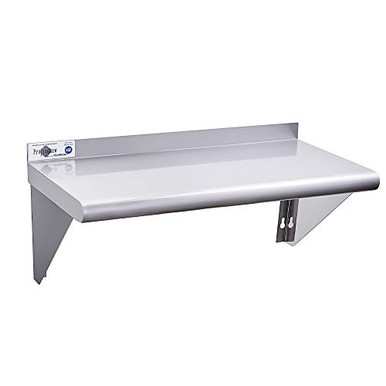 Profeeshaw Commercial Wall Shelf of Stainless Steel 12×24 NSF Certified ...
