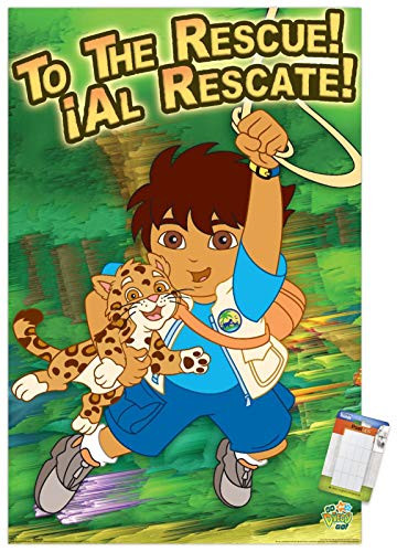 Trends International Nick Jr Poster Mount Nickelodeon Diego Go-to The ...