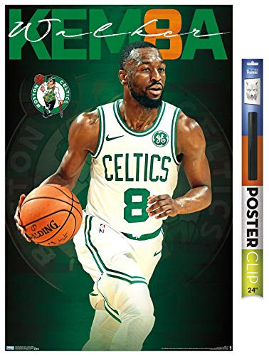 Trends International Poster Clip NBA Boston Celtics - Kemba Walker 22 ...