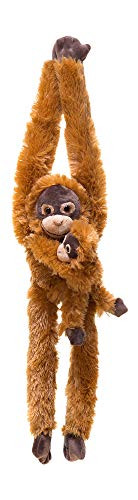 32-Inch Hanging Orangutan Monkey Stuffed Animal With Baby Stuffed ...