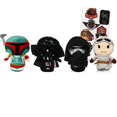 Classic Star Wars and Star Wars New Trilogy Plushies Set 4 Pc Hallmark ...
