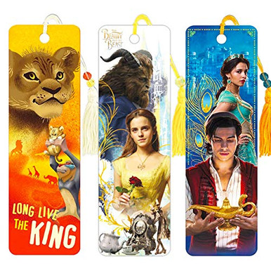 Disney Bookmark for Adults Kids Bundle 3 Pc Disney Live Action Movie ...