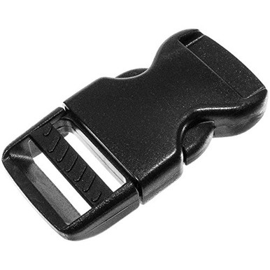 10 Pack 1 Inch Craft County Heavy Duty Side Release Adjustable Plastic ...