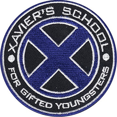 Official Marvel Comics X Men Xavier s School Logo Superhero Iron on ...