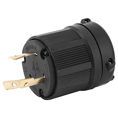 NEMA L5 30P 30 Amp 125 Volt Twist Lock Male Plug USA 3 Pole Industrial ...