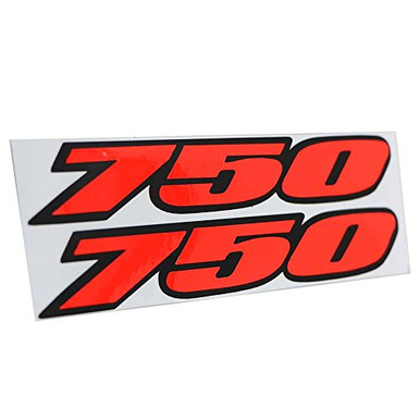 750 Logo Fairing Decals Stickers Graphics Adhesives Motoparty side ...