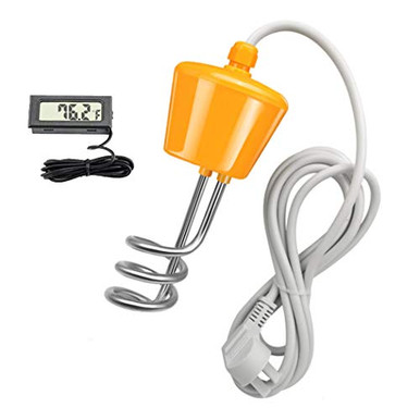CalPalmy Immersion Water Heater Floating Stainless Steel Electric ...
