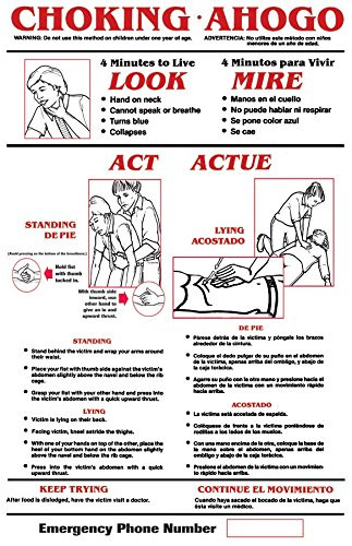 Emergency Care for Choking 3M Vinyl Sign - Warehousesoverstock
