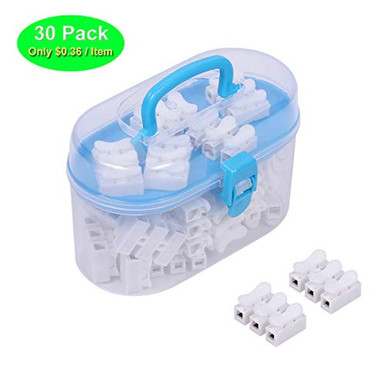 Spring Wire Connector CH3 Quick Wire Connector Reusable Press Wire ...