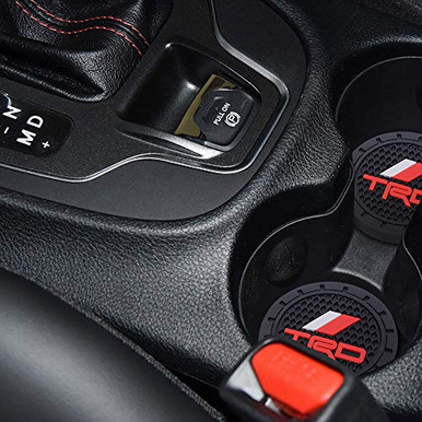 4Car4U for TRD PRO Cup Holders Insert Coaster Automotive Interior ...