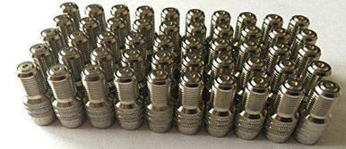 Alligator V2B 50 Pack Inflate Through Valve Stem Cap Gator Auto RV Semi ...