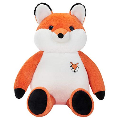 IKASA Giant Fox Stuffed Animal Jumbo Fox Plush Toy 30 inches ...