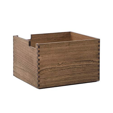 Kirigen Stackable Storage Cube Boxes Wooden Drawer for Closet Shelf ...