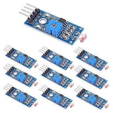 WayinTop 10pcs Photosensitive Resistance Sensor Module Digital Light ...