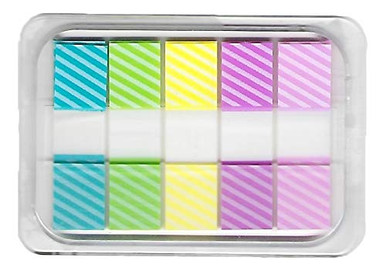 Writable Bookmark Sticky Notes Page Marker 100 ct Tabbed Sticky Notes ...
