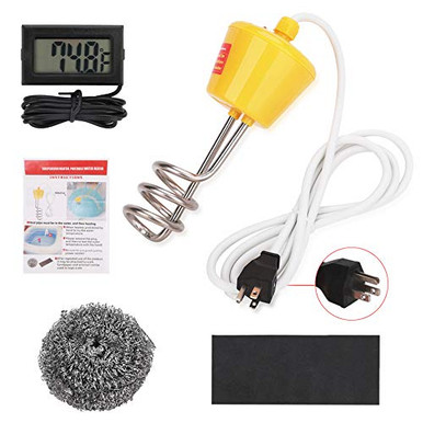 Immersion Heater Floating Water Heating with Full Stainless Steel Guard ...