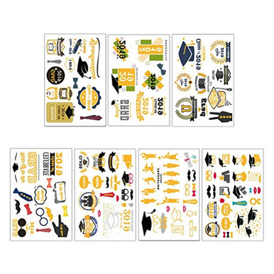 FUNZZY Class of 2019 Graduation Temporary Stickers Student Graduates ...