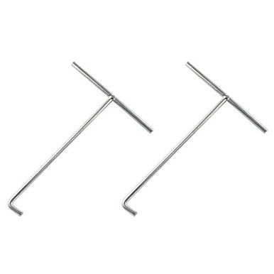 JCBIZ 2pcs 140mm 5 5 Stainless Steel T Hook Spring Pull Hook Lift Hooks ...