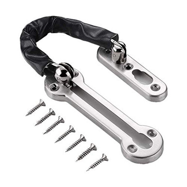 Chain Door Guard Latches Safety Door Lock with Anti Theft Chain and ...