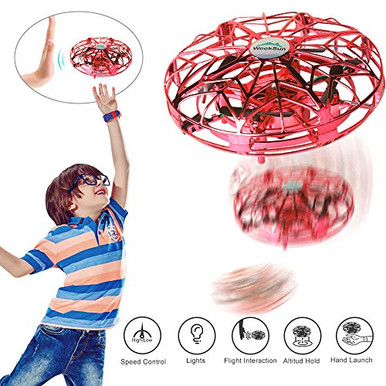 WeekSun Hand Operated Drone for Kids Hand Controlled Suspension ...