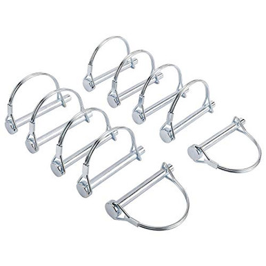 YaeMarine 10 PCS Round Wire Shaft Locking Pin Heavy Duty Safety Coupler ...