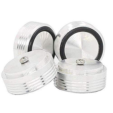 4 Set High end Speaker Feet Absorber Vibration Dampers 40×17mm Round ...