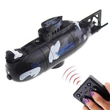 Tipmant Mini RC Submarine Radio Remote Control Boat Ship Military Model ...