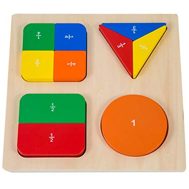 GHIFANT Shape Sorter Board Math Score Learning Puzzles Wooden Toy for ...