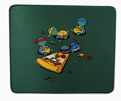 12 x 10 inches Teenage Mutant Ninja Turtles TMNT Eating Pizza Gaming ...