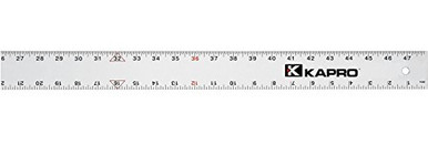 Kapro 308 24 Aluminum Straight Edge Ruler 24 Inch Length ...