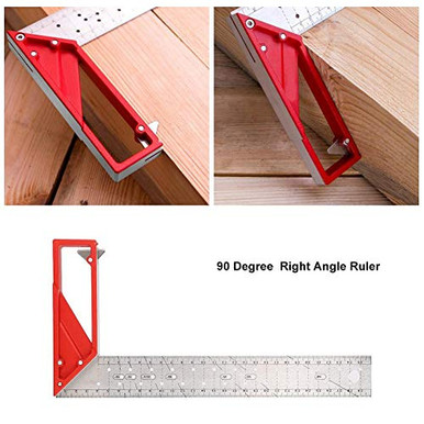 Combination Square 300mm Multi Functional Right Angle Ruler Adjustable ...
