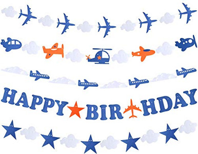 Airplane Aviator Themed Party Decorations Plane Birthday Party Supplies ...