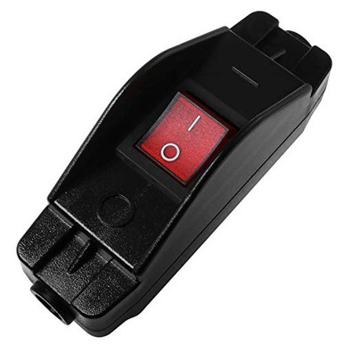 E outstanding Inline Cord Switch 250V 16A Black Inline ON OFF Rocker ...