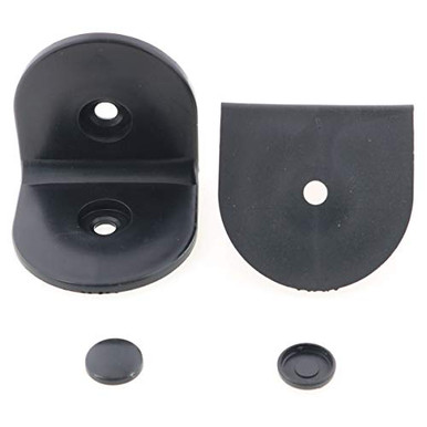 E outstanding Right Angle Nylon Corner Bracket 6PCS 2x2 Inch Black ...