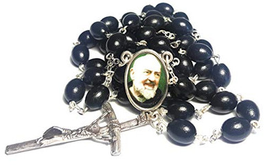 3rd Class relic Rosary Saint Padre Pio Pietrelcina Stigmata Forgione ...