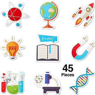 45 Pieces Science Cut Outs Science Lab Accents Mix Versatile Science ...
