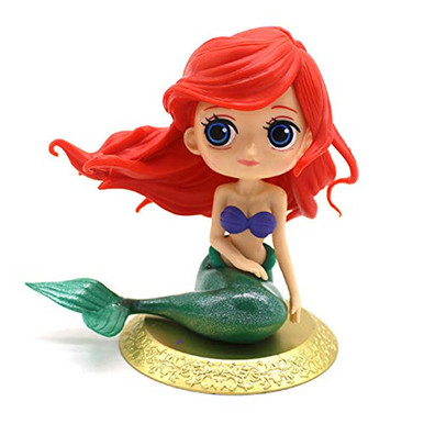 Cute Big Eyes Mermaid Doll Cake Toppers Mermaid Doll Figure Collection ...
