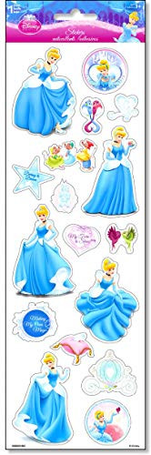 Disney Cinderella Stickers Large 4X12 Sheet of Specialty Disney ...