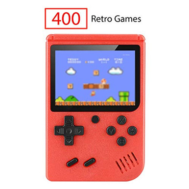 Retro Handheld Game Console Mini Arcade Machines Built in 400 Classical ...
