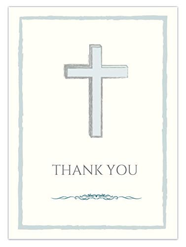 20 Christian Thank You Cards with envelopes Religious Catholic ...