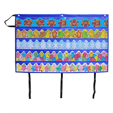 Kruideey Bulletin Border Storage Pocket Chart for Classroom ...