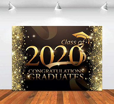 Graduation Photography Backdrop for Class of 2020 Students Party ...