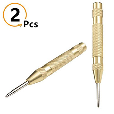 Automatic Center Hole Punch 2 Pieces 5 Inch Spring Loaded Drill Punch ...