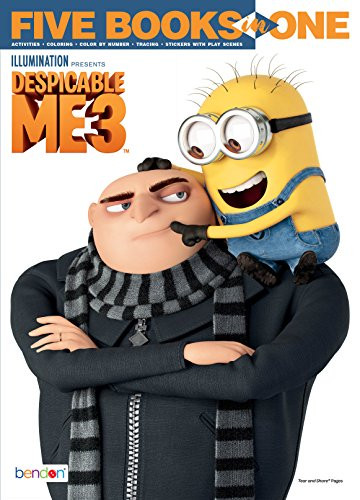 Despicable Me Bendon 41958 3 5-in-1 Coloring and Activity Book ...