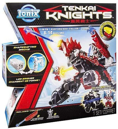IONIX Tenkai Knights 2 in 1 Blastank War Stallion 11002 Brick Building ...