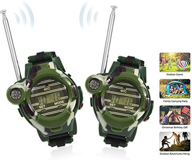 surpzon Kids Walkie Talkies Watches Outdoor Toys Two Way Radios Walky ...
