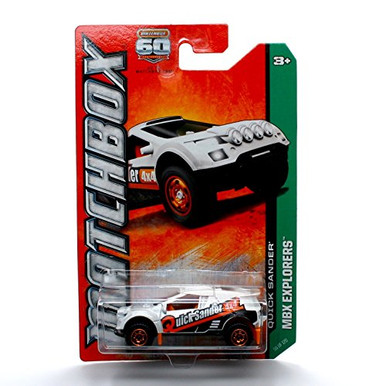 Matchbox QUICK SANDER 4x4 (White) MBX Explorers 2013 1:64 Scale Basic ...