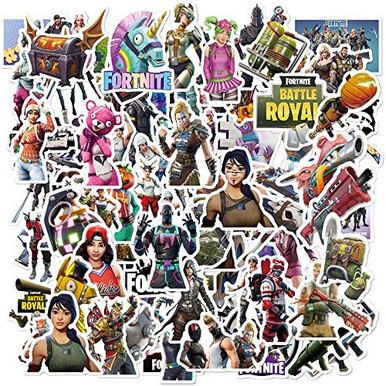 Cool Waterproof Vinyl Stickers Pack for Fortnite 104 Pcs Stickers for ...