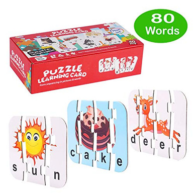 AIVANT 80 Words Self-Correcting Spelling Puzzle for Three and Four ...
